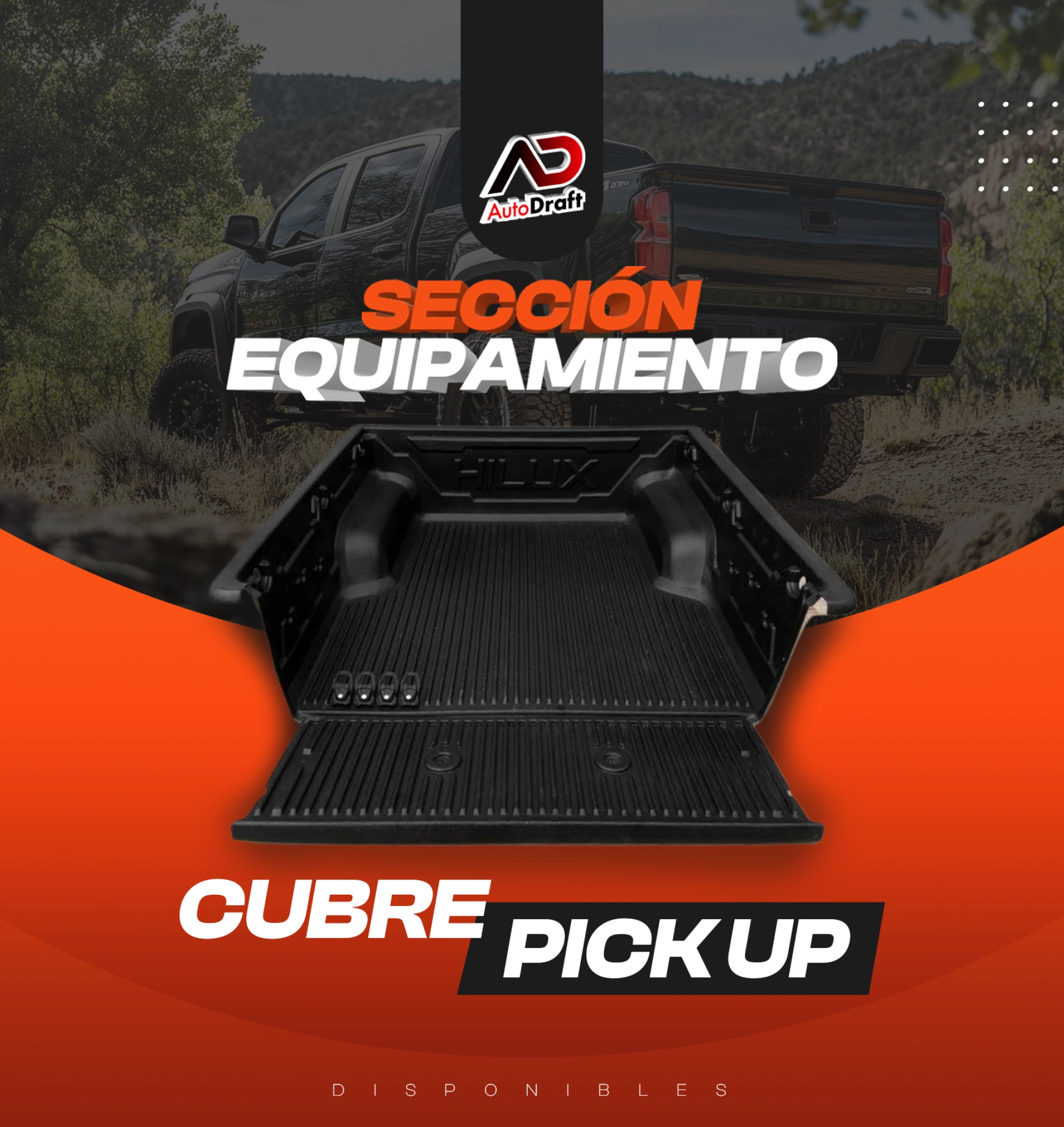 Cubre Pick Up Plástico HD con Instalación Aeroklas | Resistente y Seguro
